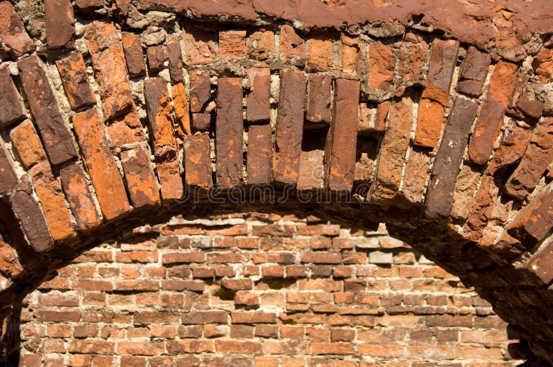 Red brick arch stock photo. Image of planning, architecture - 15044686