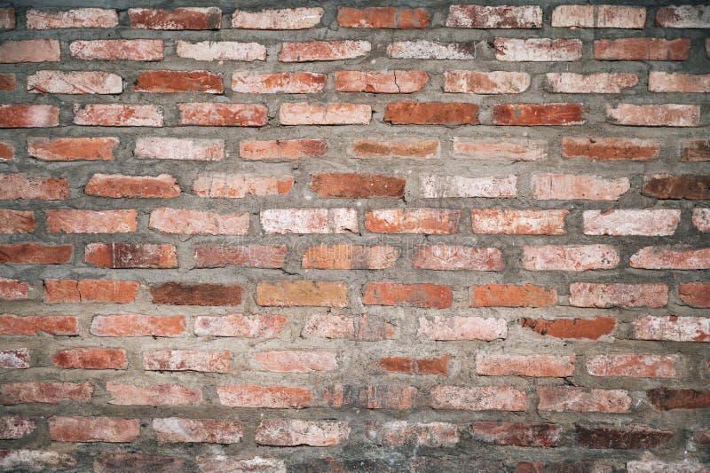 Red Brick Background. the Texture of the Red Brick Stone Wall. Stock ...