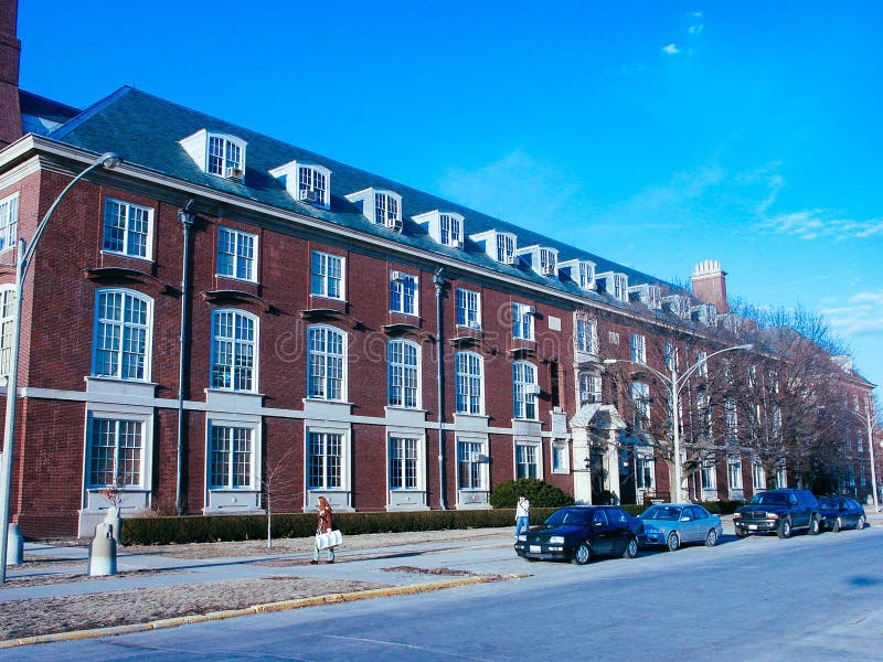 Uiuc Campus Building Bookstore Editorial Photography Image Of Clock