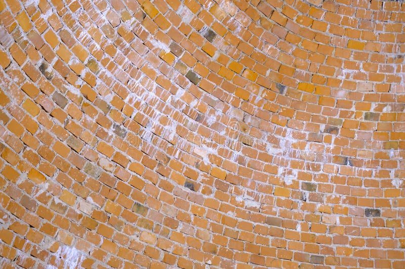 The Red Brick Ceiling of an Ancient Castle. Turaida Castle, Latvia ...