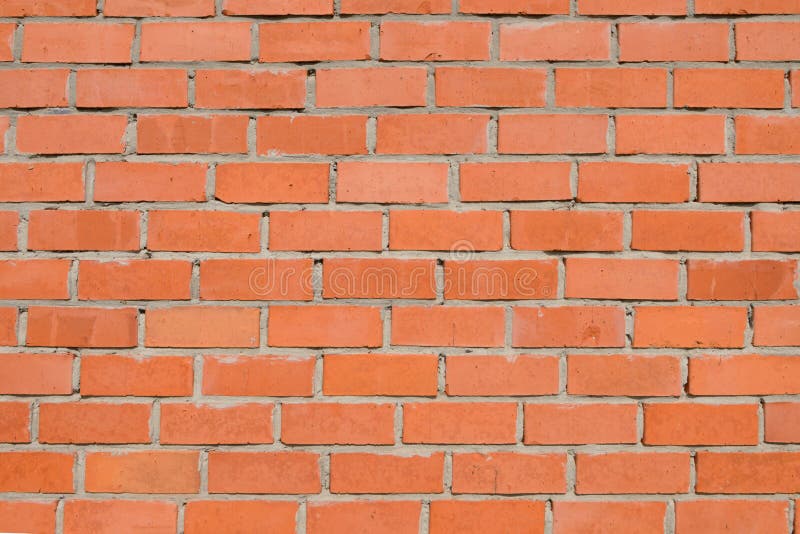 Red Brick and Cement Mortar Brick Stock Photo - Image of brickwall ...