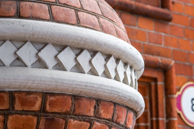 Red brick chapel stock photo. Image of building, outdoor - 123456088