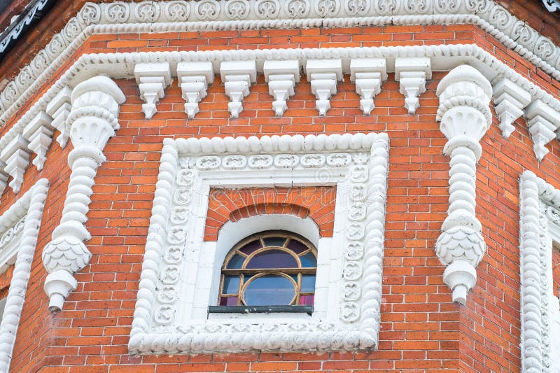 Red brick chapel stock image. Image of interior, blue - 123456187
