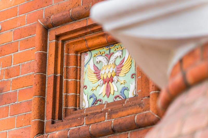 Red brick chapel stock photo. Image of wall, history - 123456216