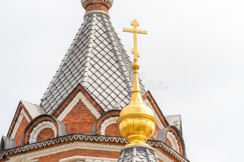 Red brick chapel stock image. Image of heritage, travel - 123456295