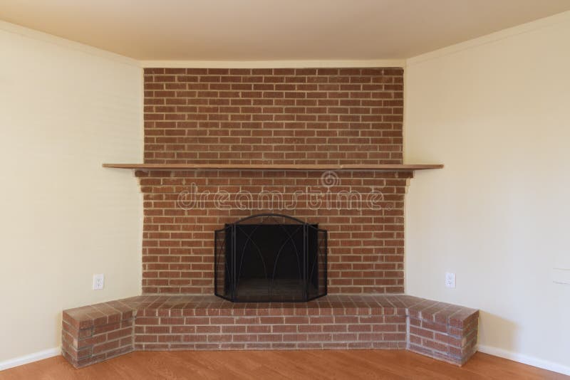 66+ Red brick fireplace Free Stock Photos - StockFreeImages