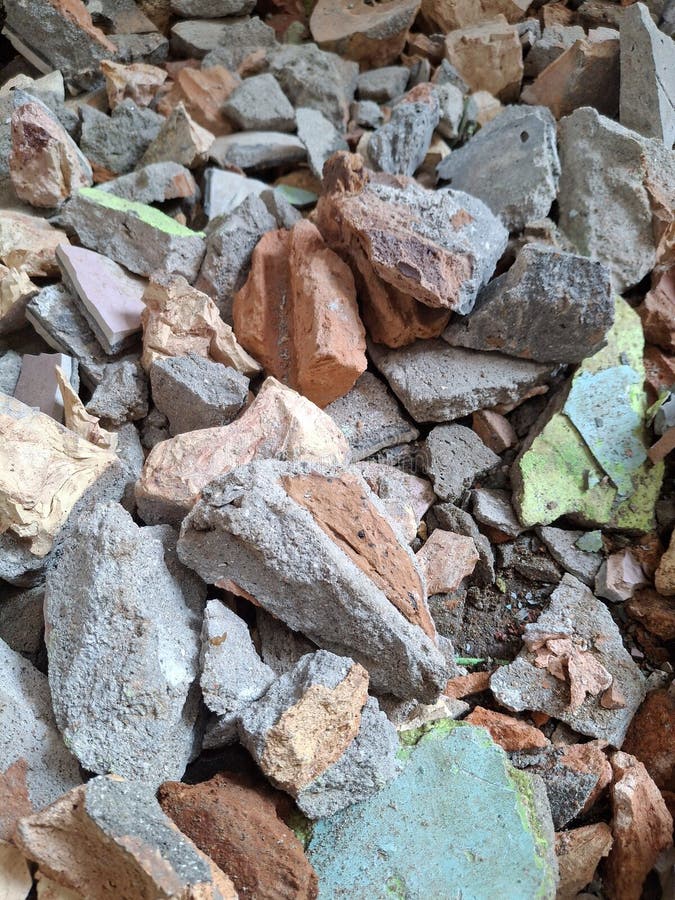 Red Brick Fragments from Foundations and Ceramic Floor Fragments for ...