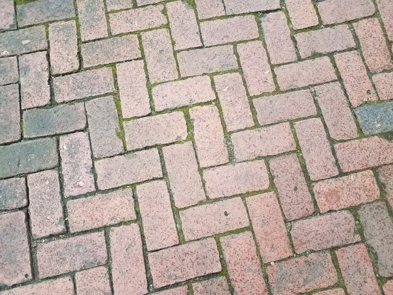 Red Brick Masonry on the Ground or Background Stock Image - Image of ...