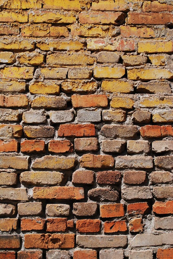 Red Brick Masonry. Vertical Texture Stock Image - Image of horizontal ...