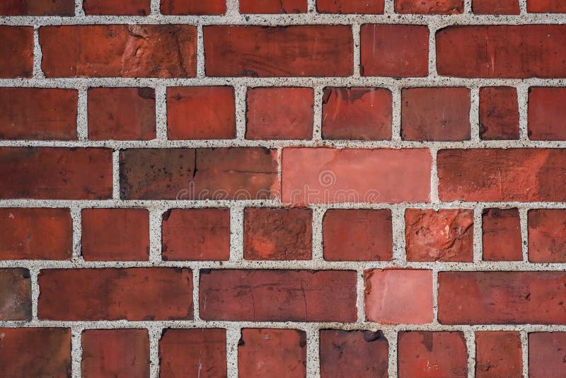Red brick, old wall stock image. Image of polska, floor - 313534369