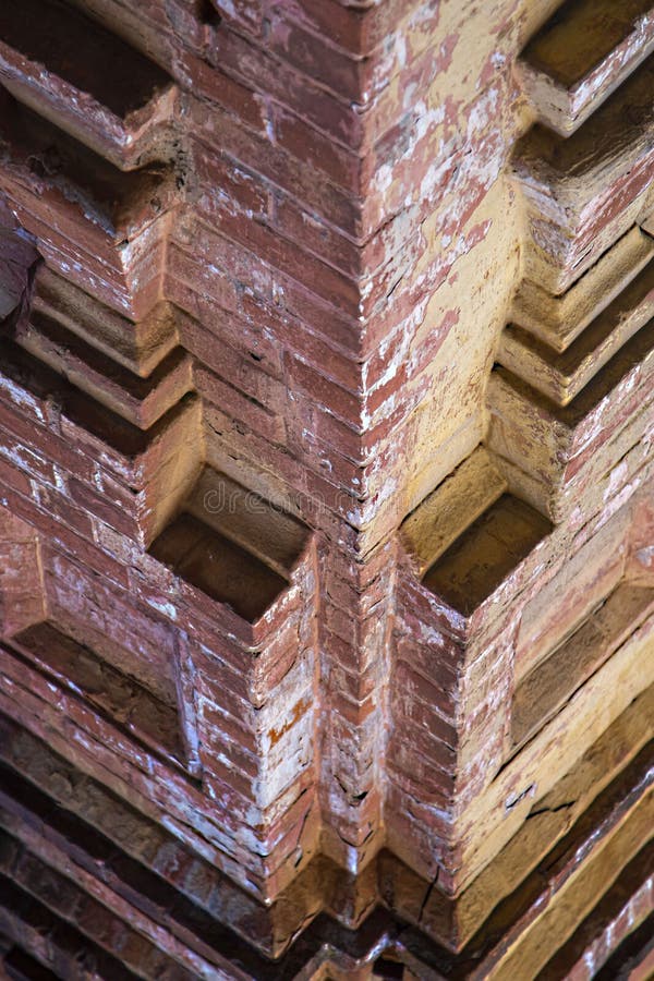 Red brick ornament stock photo. Image of dirt, culture - 187844004