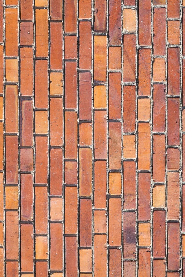 Red Brick Pattern in Sunlight Stock Image - Image of landmark, exterior ...