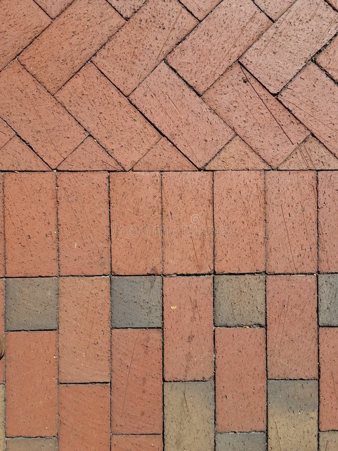 Red Brick Pavers stock photo. Image of work, diagonal - 45219812