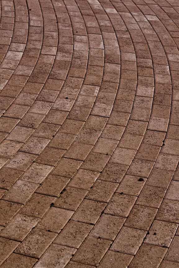 Red brick road stock photo. Image of cobblestone, rock - 15810900