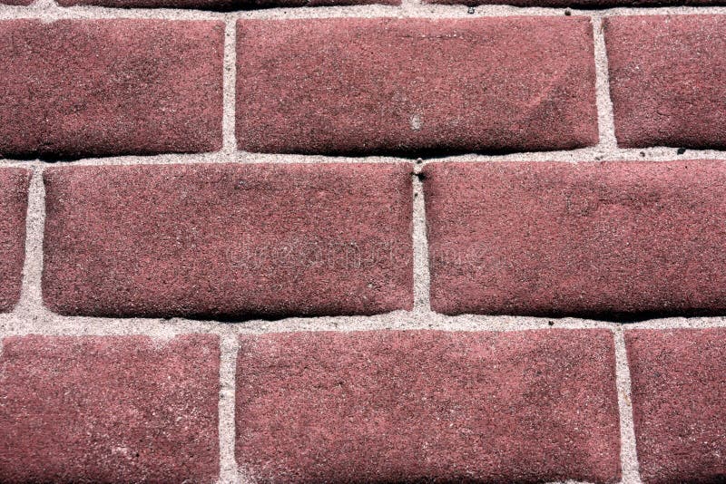 Red brick with Sand stock image. Image of arrangement - 16157909