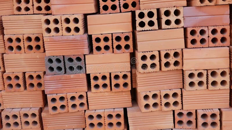 Red brick stack stock photo. Image of build, architecture - 50399202