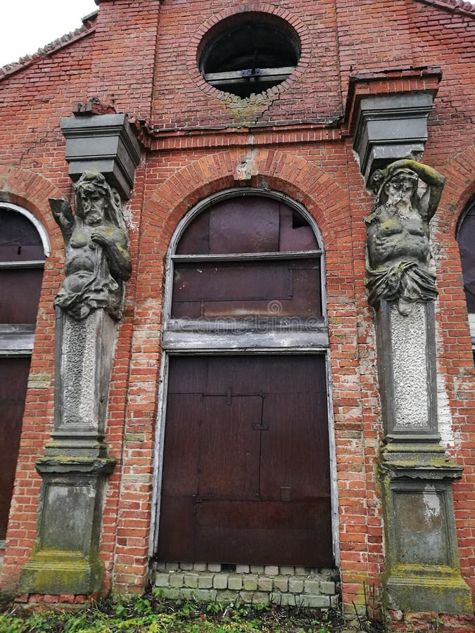 Building of Lentvaris Manor Complex, Lithuania Stock Image - Image of ...