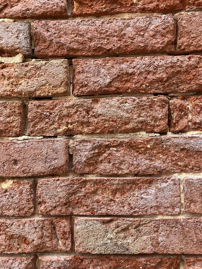 Red Brick Wall Background. Brickwork Masonry Concept Stock Photo ...