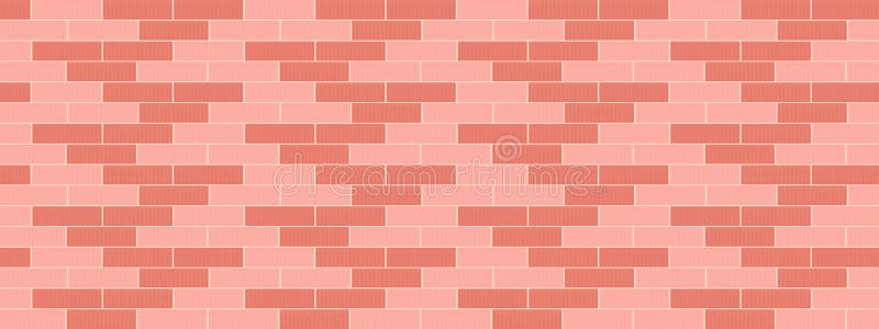 Red Brick Wall Background Halftones Texture Vector Illustration Scene ...