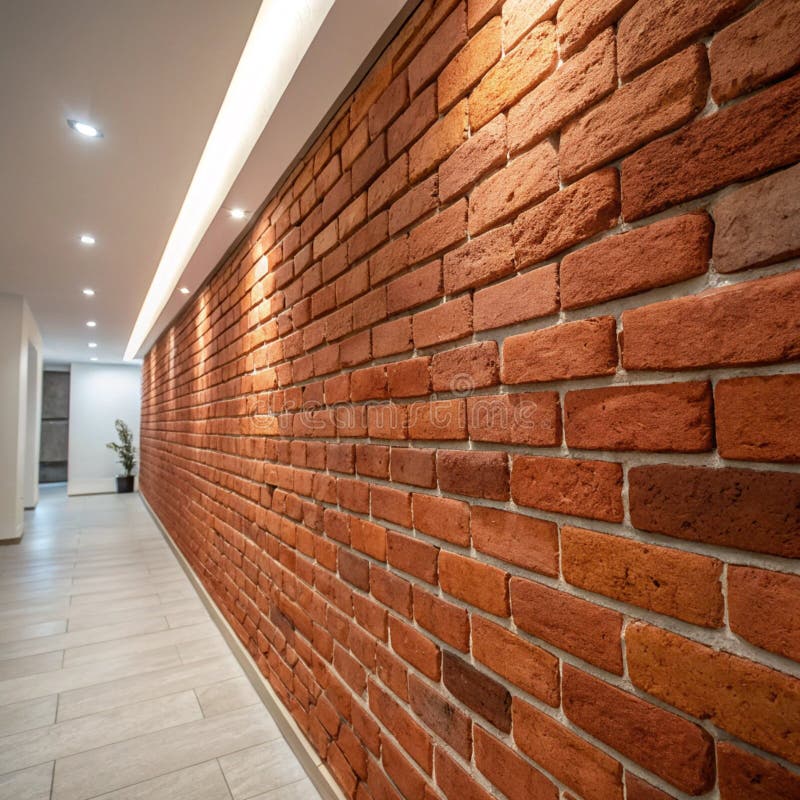 Red brick wall background stock illustration. Illustration of shabby ...