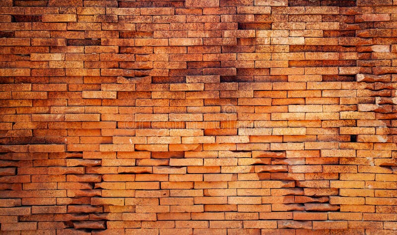 Red Brick Wall Background, Urban Industrial Texture Stock Image - Image ...