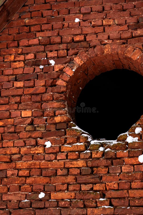 Circular Brick Window stock photo. Image of window, building - 6503404
