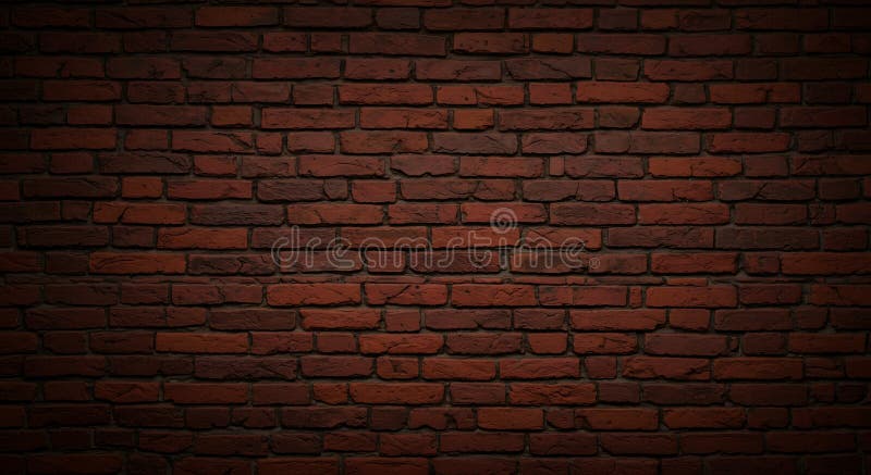 Red Brick Wall with a Classic, Rustic Appearance. the Bricks are ...