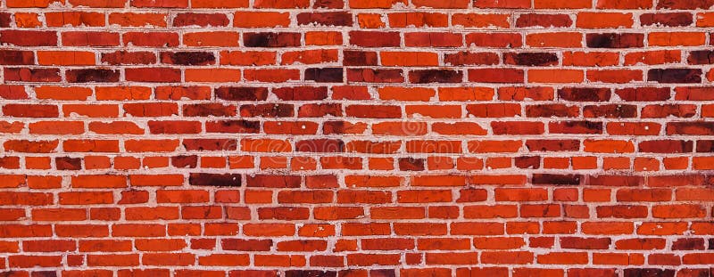 Red Brick Wall of Clinker Bricks Masonry Stock Photo - Image of texture ...
