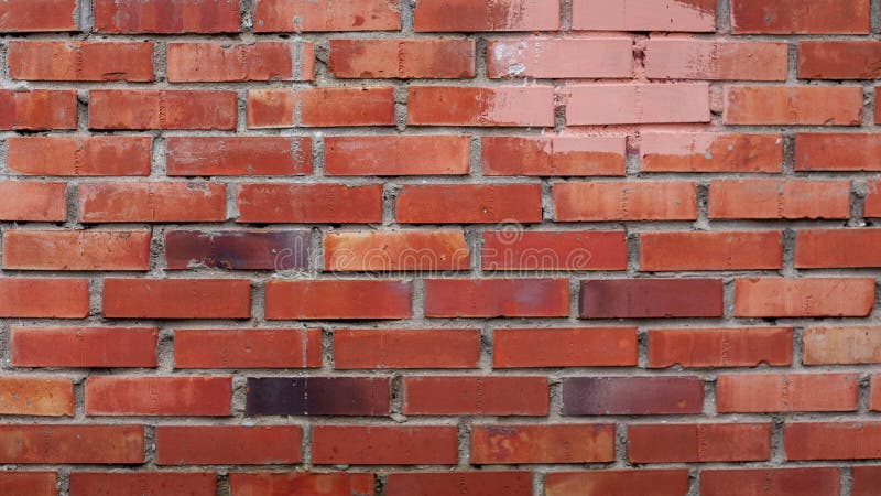 Red brick wall closeup stock image. Image of decor, facade - 240359029