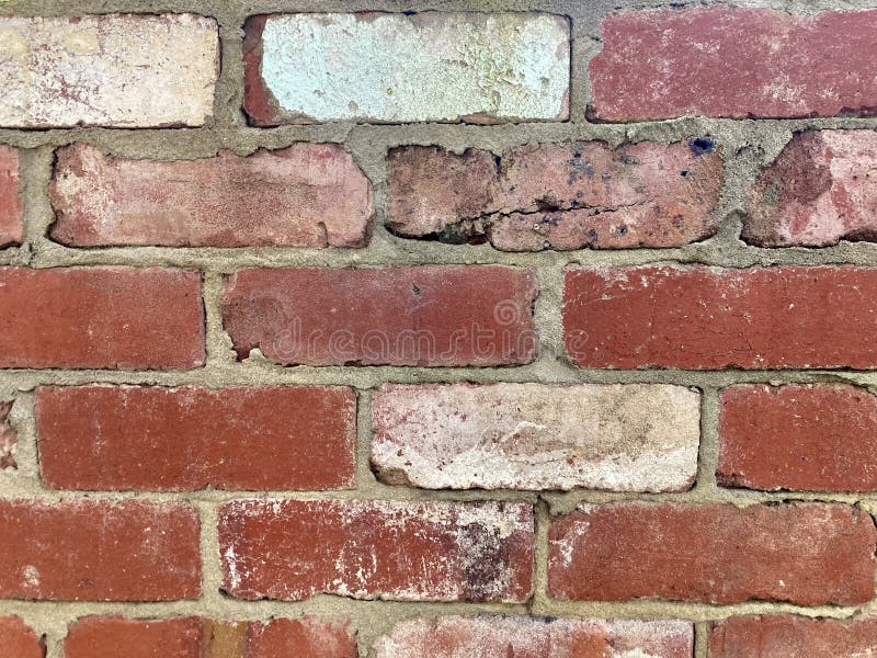 Red brick wall close up stock photo. Image of brickwall - 336722686