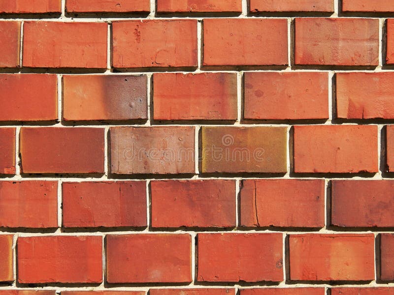 Red brick wall stock photo. Image of mortar, white, rectangles - 41583442