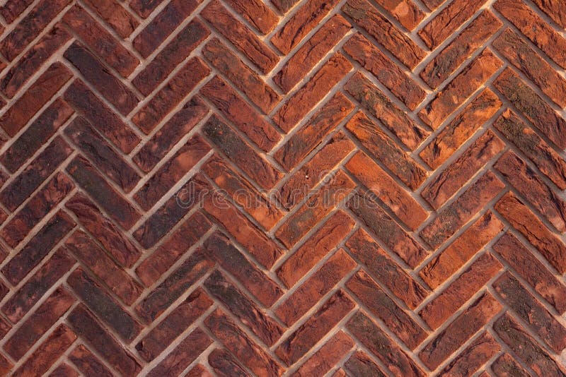 Red brick wall stock image. Image of decor, regular, architecture ...