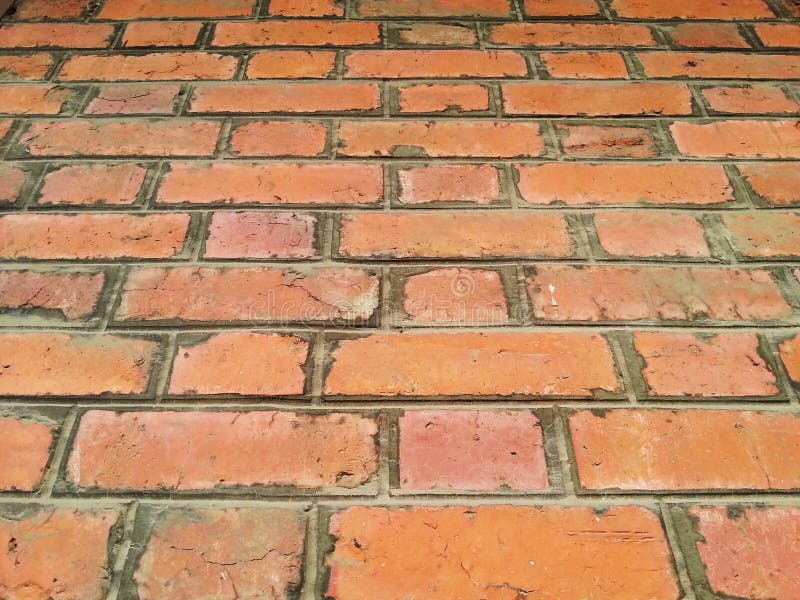 Red brick wall horizontal stock photo. Image of horizontal - 44864316