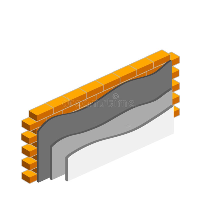 Red Brick Wall of House. Element of Building Stock Vector ...