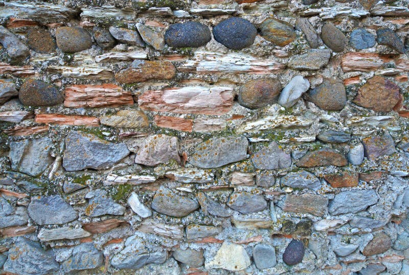 Masonry Pattern of the Old Edo Castle Stone Wall. Tokyo. Japan Stock ...