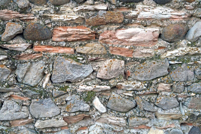 Masonry Pattern of the Old Edo Castle Stone Wall. Tokyo. Japan Stock ...