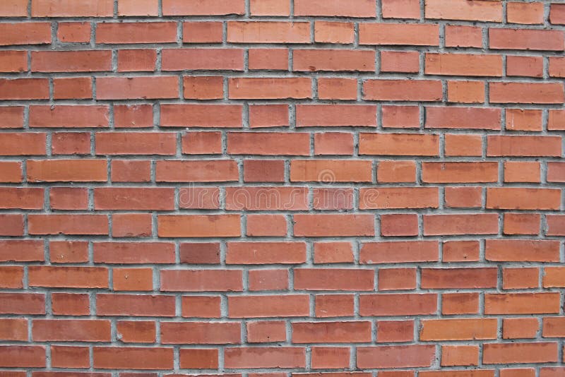A Red Brick Wall is Natural Stock Image - Image of natural, home: 137321505