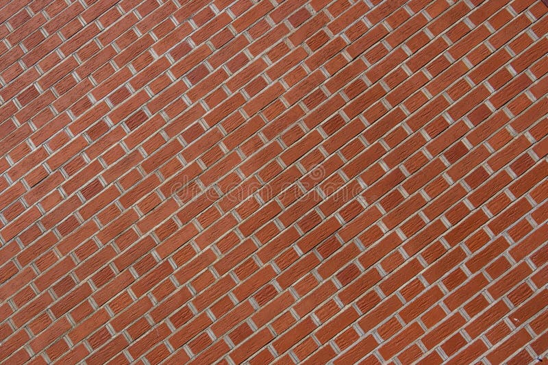 Red Brick Wall in Old European City As Background Stock Image - Image ...