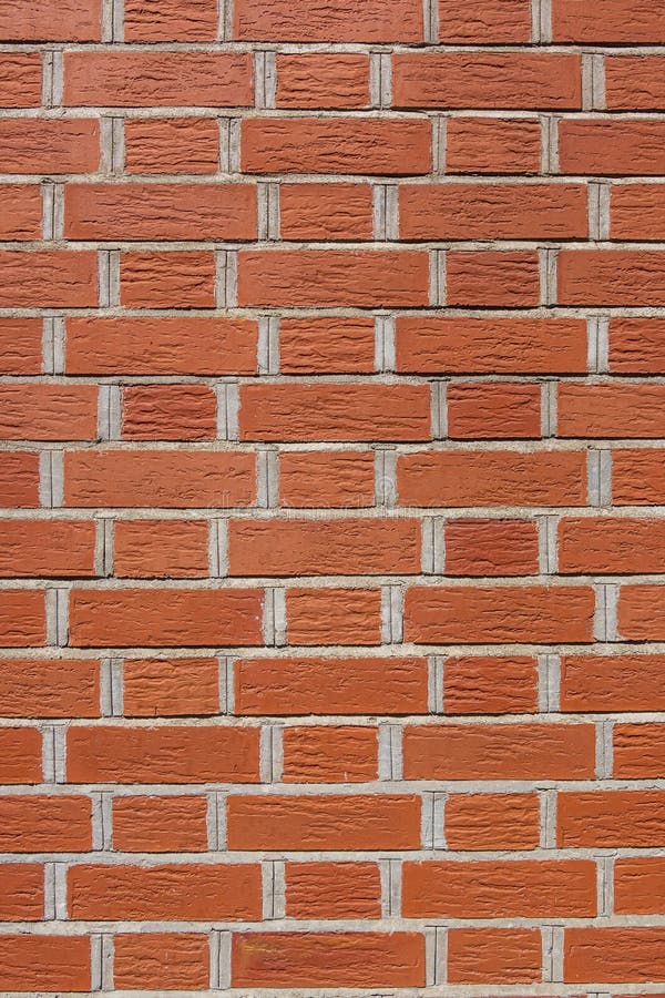 Red Brick Wall in Old European City As Background Stock Photo - Image ...