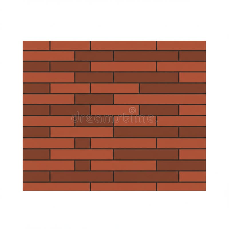 Red Brick Wall Pattern with Evenly Stacked Horizontal Bricks. the ...