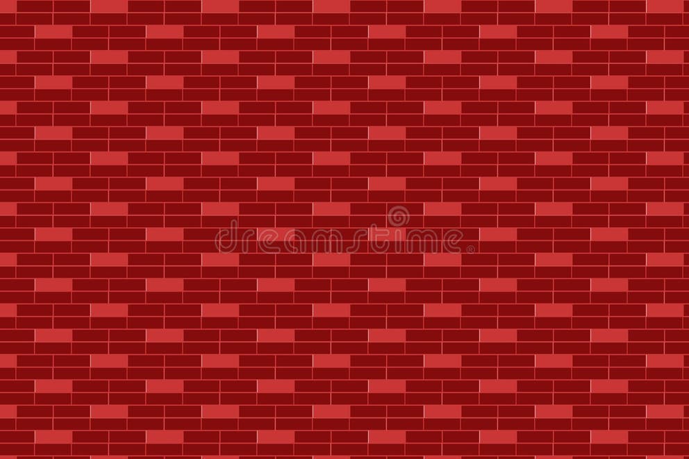 Seamless Abstract Brick Pattern with Artistic Layout Stock Illustration ...