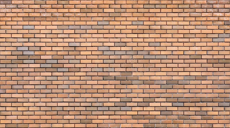 Red Brick Wall. Red Brick Walls. Uniform Brickwork. Stock Image - Image ...