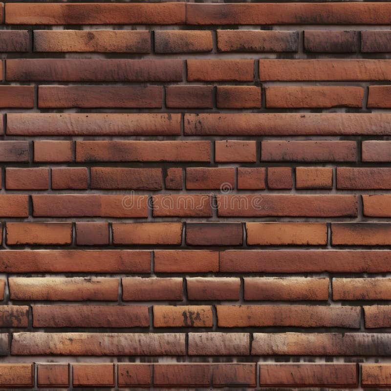 Red Brick Wall Seamless Pattern Background for Different Design ...