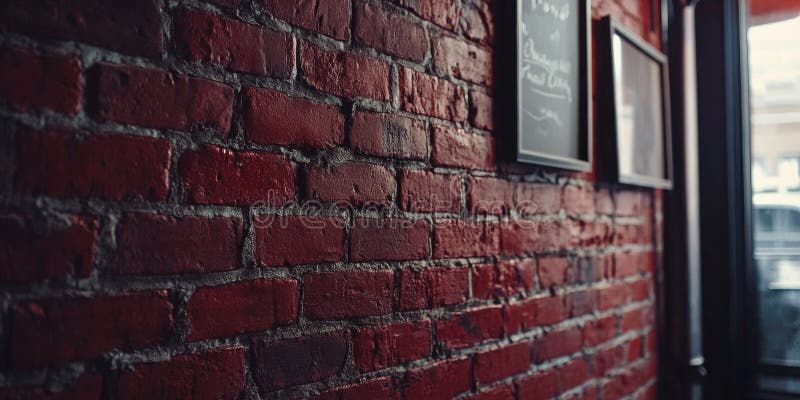 Red Brick Wall with Subtle Mortar Lines and a Slightly Distressed ...