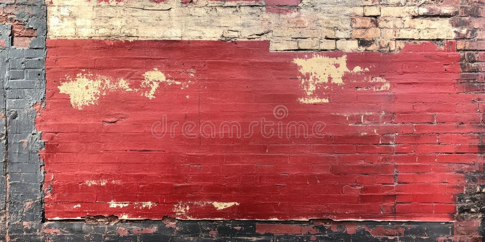 Red Brick Wall with Subtle Mortar Lines and a Slightly Distressed ...