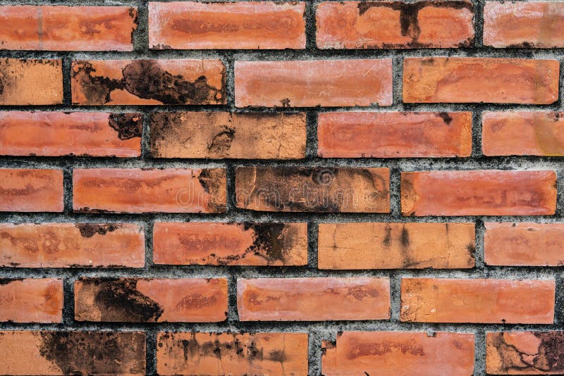 Red Brick Wall Texture Background, Old Brick Pattern Stock Photo ...