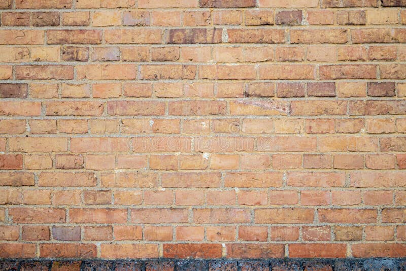 Red Brick Masonry Wall, Uneven, Broken and Black Burnt Bricks, Bright ...