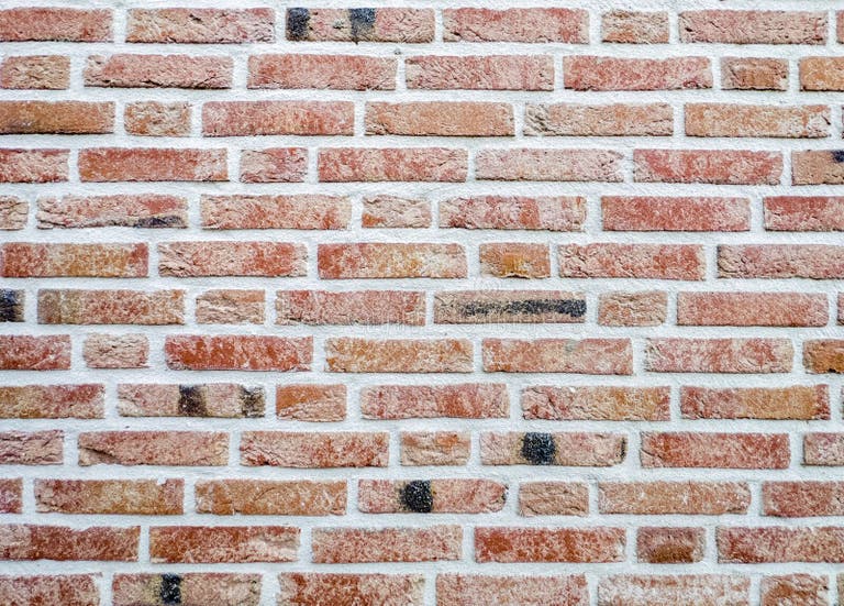 Red Brick Wall Texture. Background of Red Bricks Stock Image - Image of ...