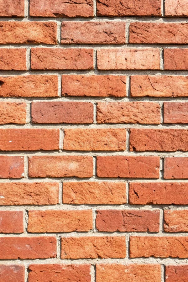Red Brick Wall Texture Background Stock Photo - Image of renovation ...