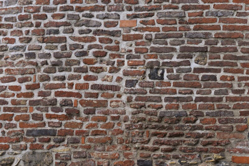 Red Brick Wall Texture Can Be Used for Interior Design. Old Red Brick ...